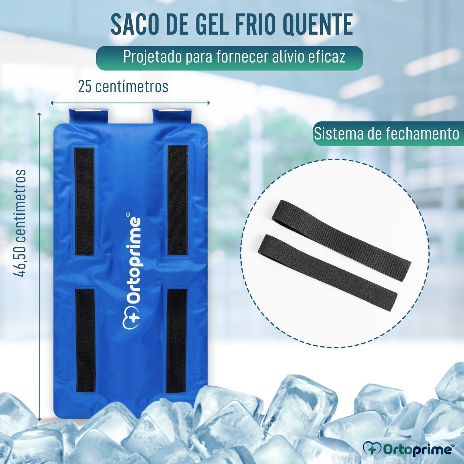 Compressa Térmica para Lesões | Reutilizável, Adaptável— OrtoPrime.pt