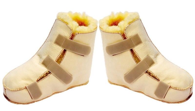 Par de Botas Anti-Decúbito com Lã de Carneiro Premium— OrtoPrime.pt